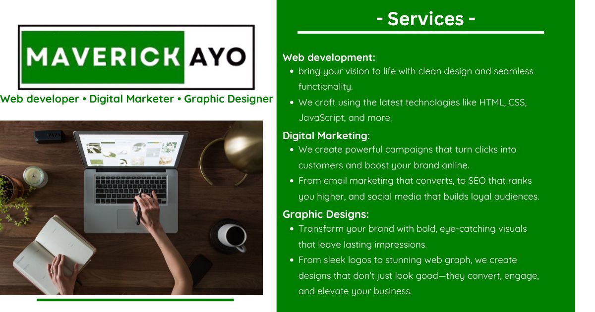 Digital Marketing Agency in Lagos, Nigeria | Maverick Ayo